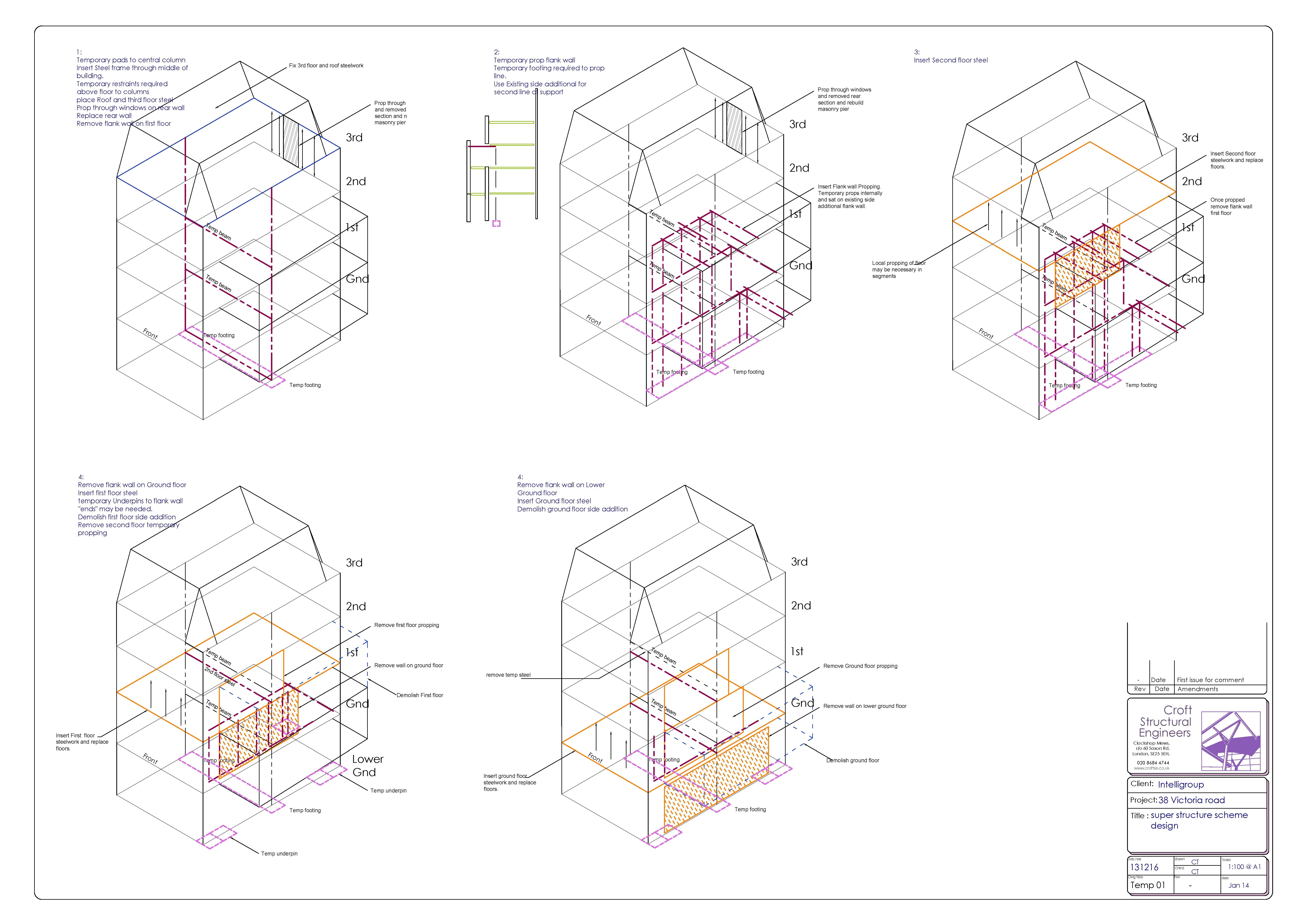 Projects | Temporary Works | 3D Temporary Works