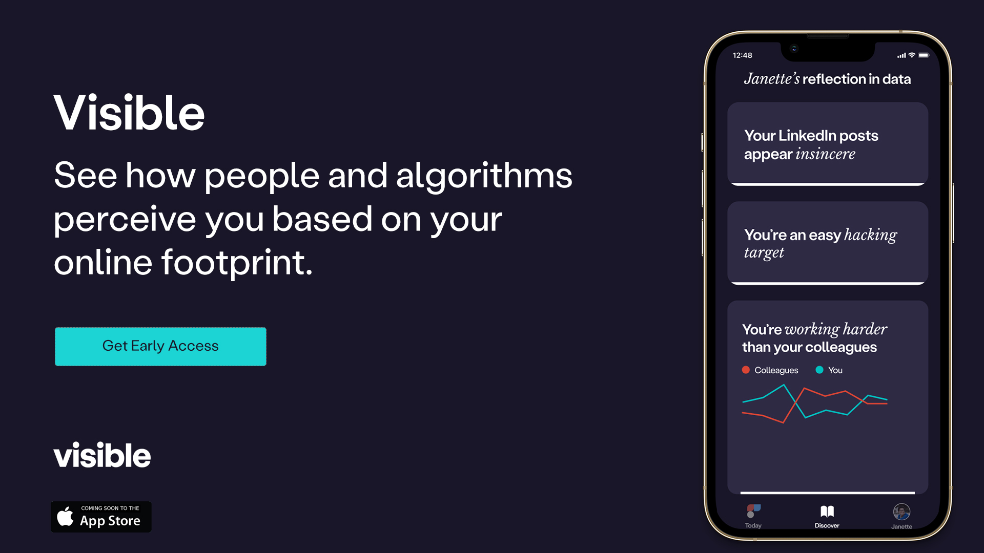 Visible - Control How People and Algorithms See You