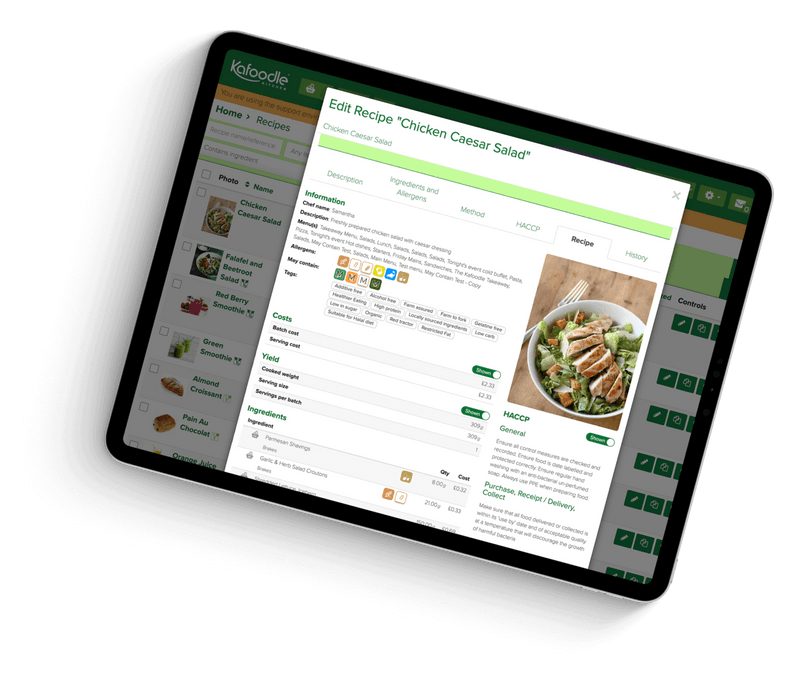 Kafoodle - Catering & Restaurant Software | Free Trial