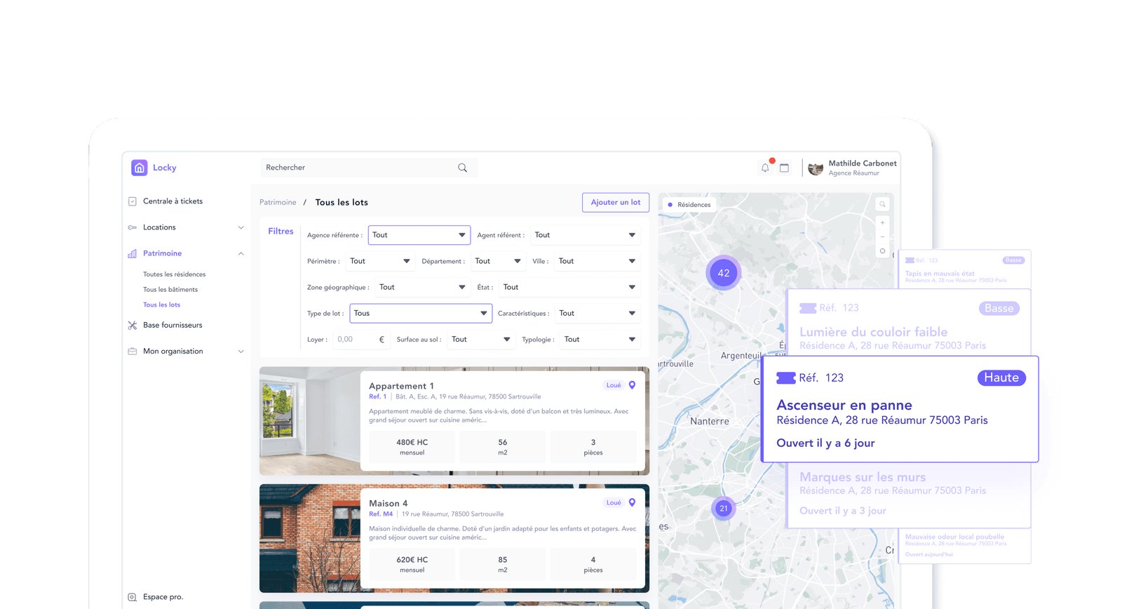 Ublo.immo - Ticketing