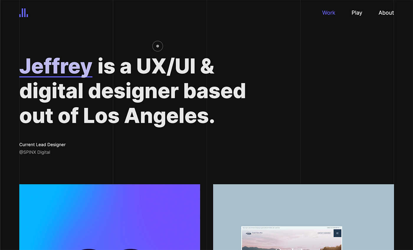 Jeffrey Lo Portfolio