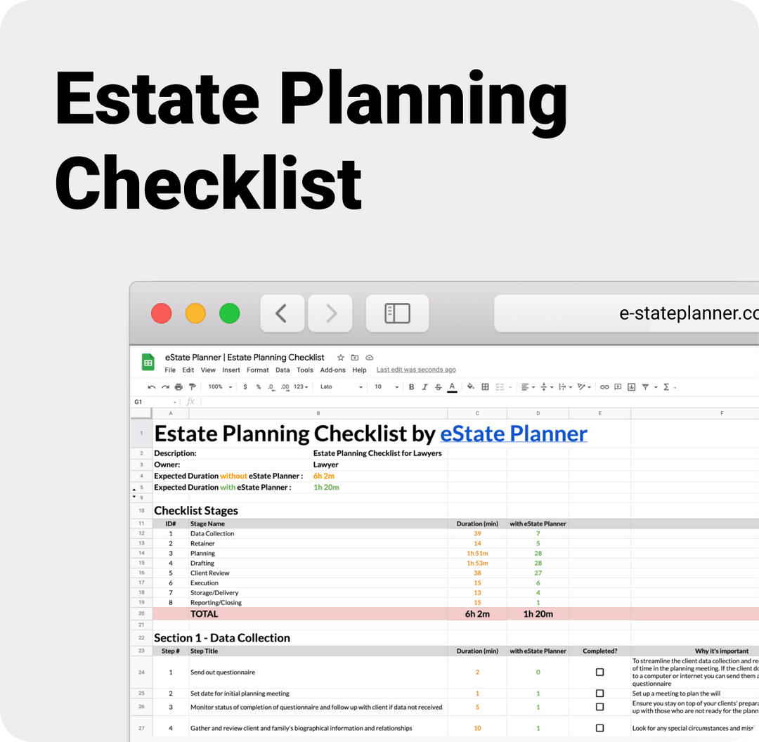 Estate Planning Checklist