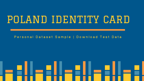 Personal Dataset Sample ; Poland Identity Card; Download PII Data ...