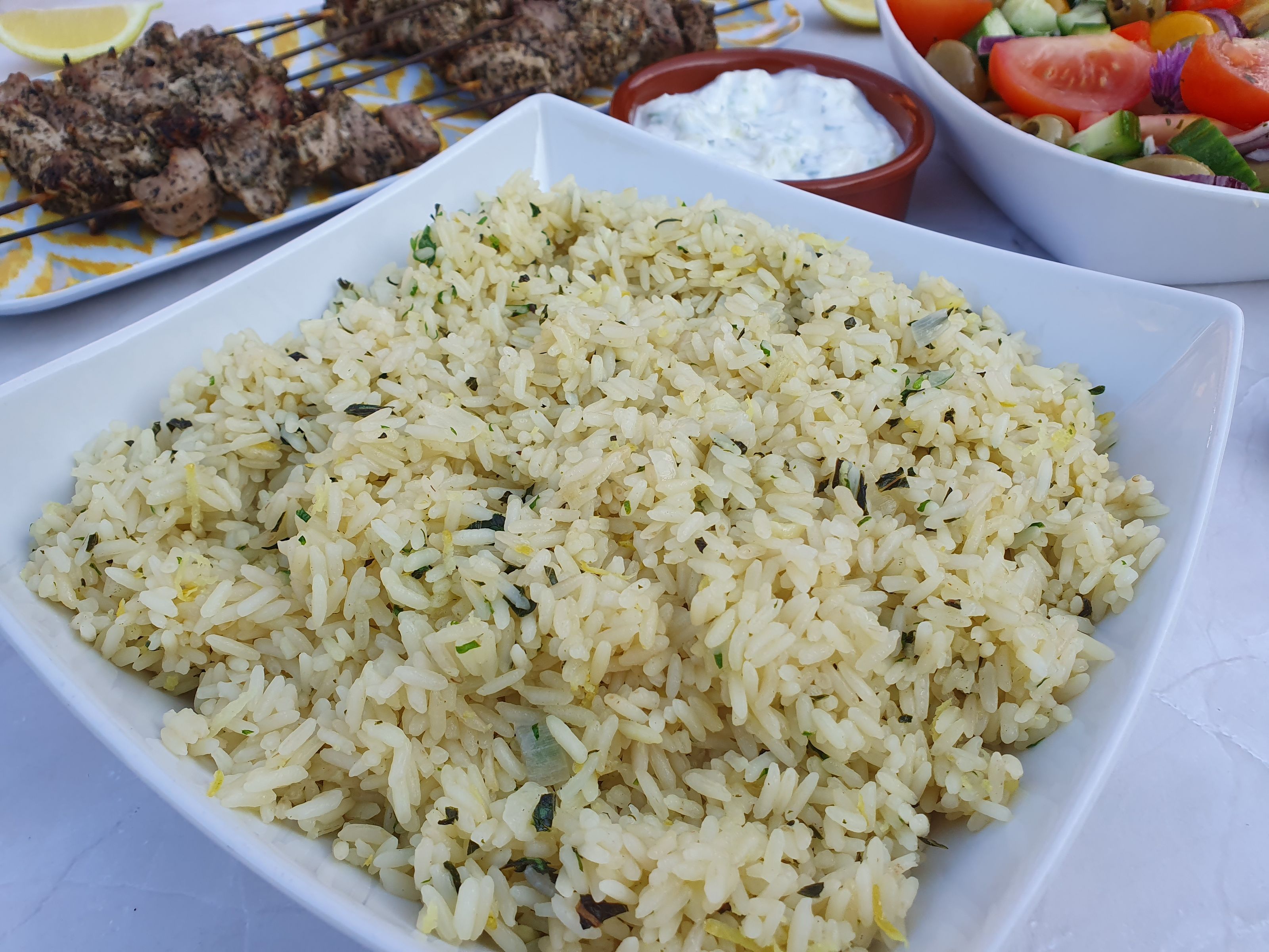 Greek Rice • Little Gannets
