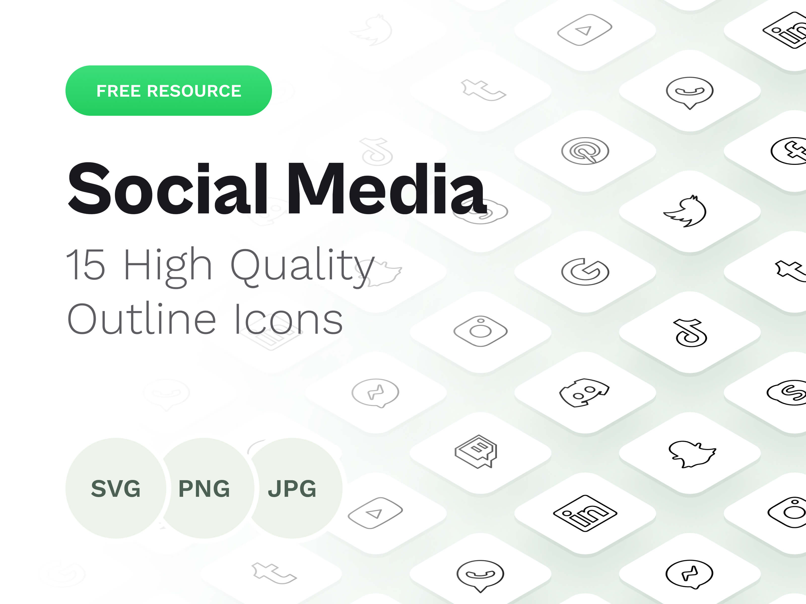 Social Media Icon Pack • Beryl Design