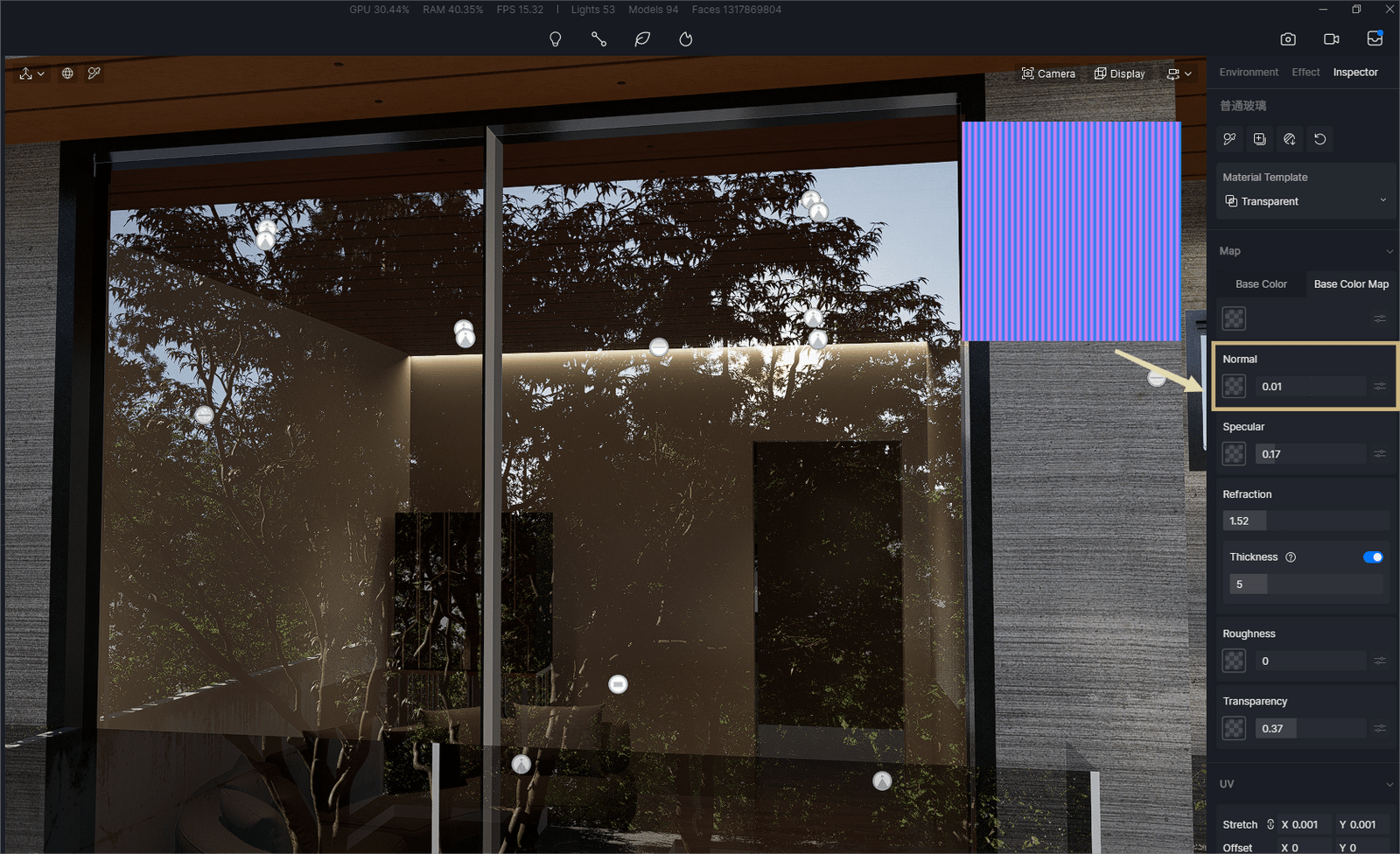 All you need to know about glass material in D5 Render