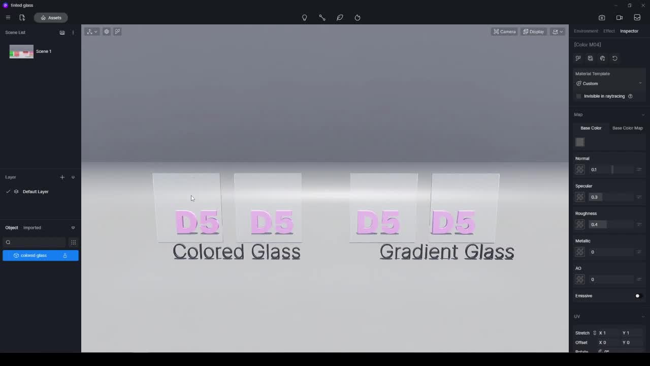 All you need to know about glass material in D5 Render