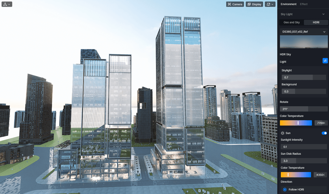 How to create realistic glass rendering with no need of PS
