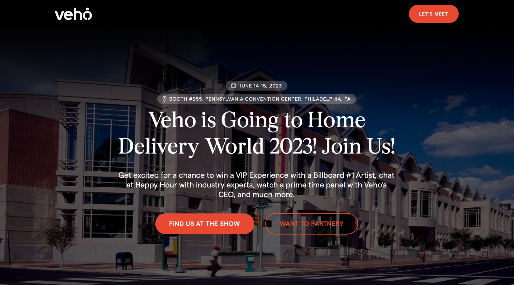 Veho | Home Delivery World 2023