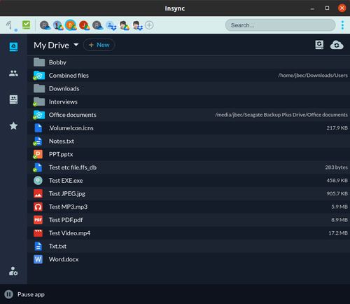 Manage Your Files - Cloud Browser - Insync