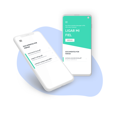 Aplicación móvil de Mifiel