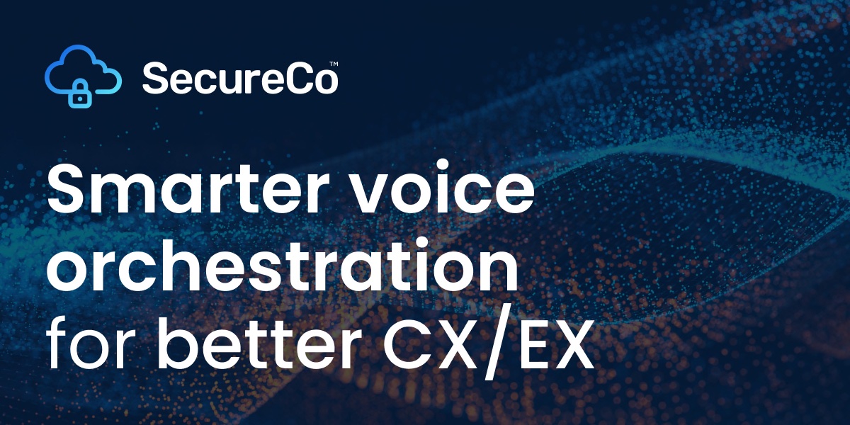 SecureCo | no-code intelligent voice orchestration
