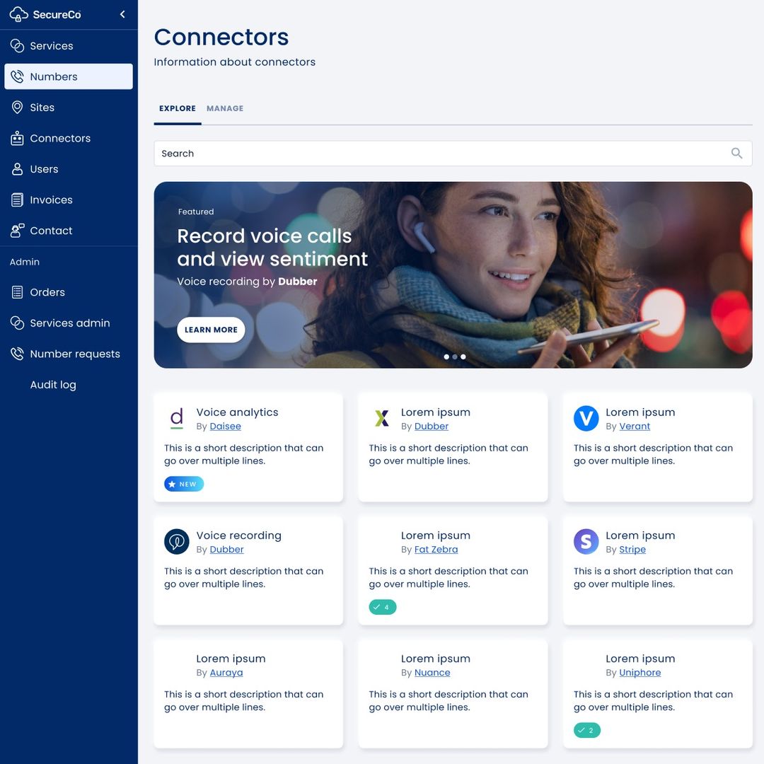 Intelligent Voice Platform | SecureCo