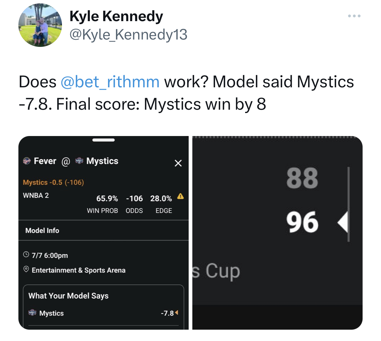 Rithmm | Sports Betting - Personalized and Simplified