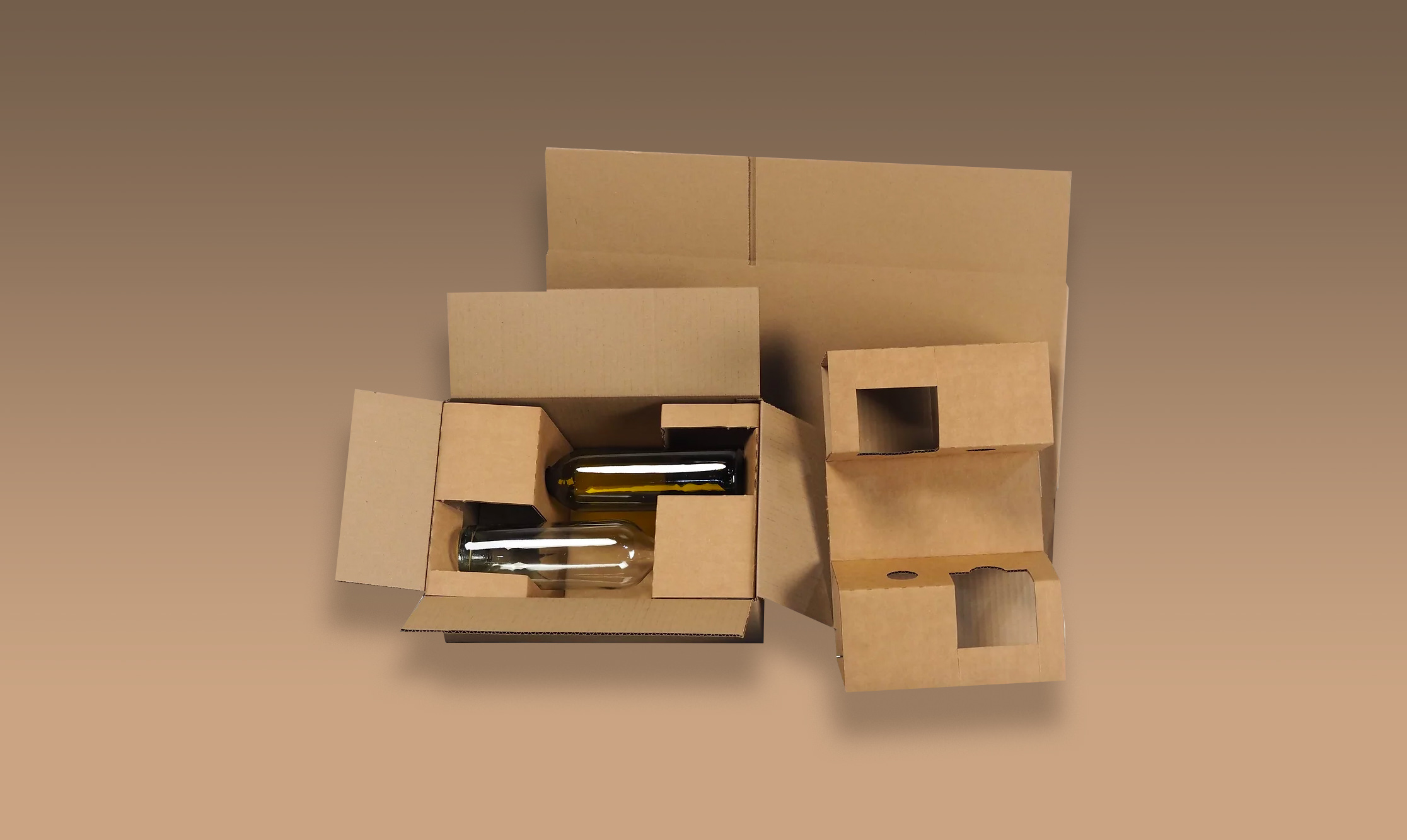 Corrugated Wine Shippers