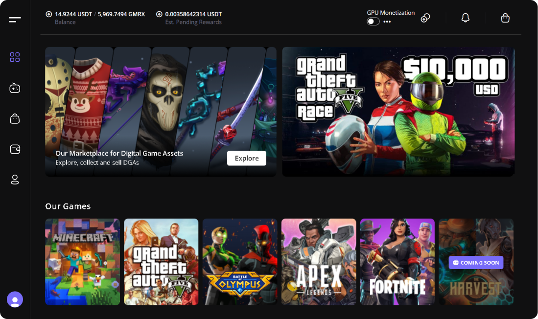 Gaimin.gg | Play games. Earn Rewards.