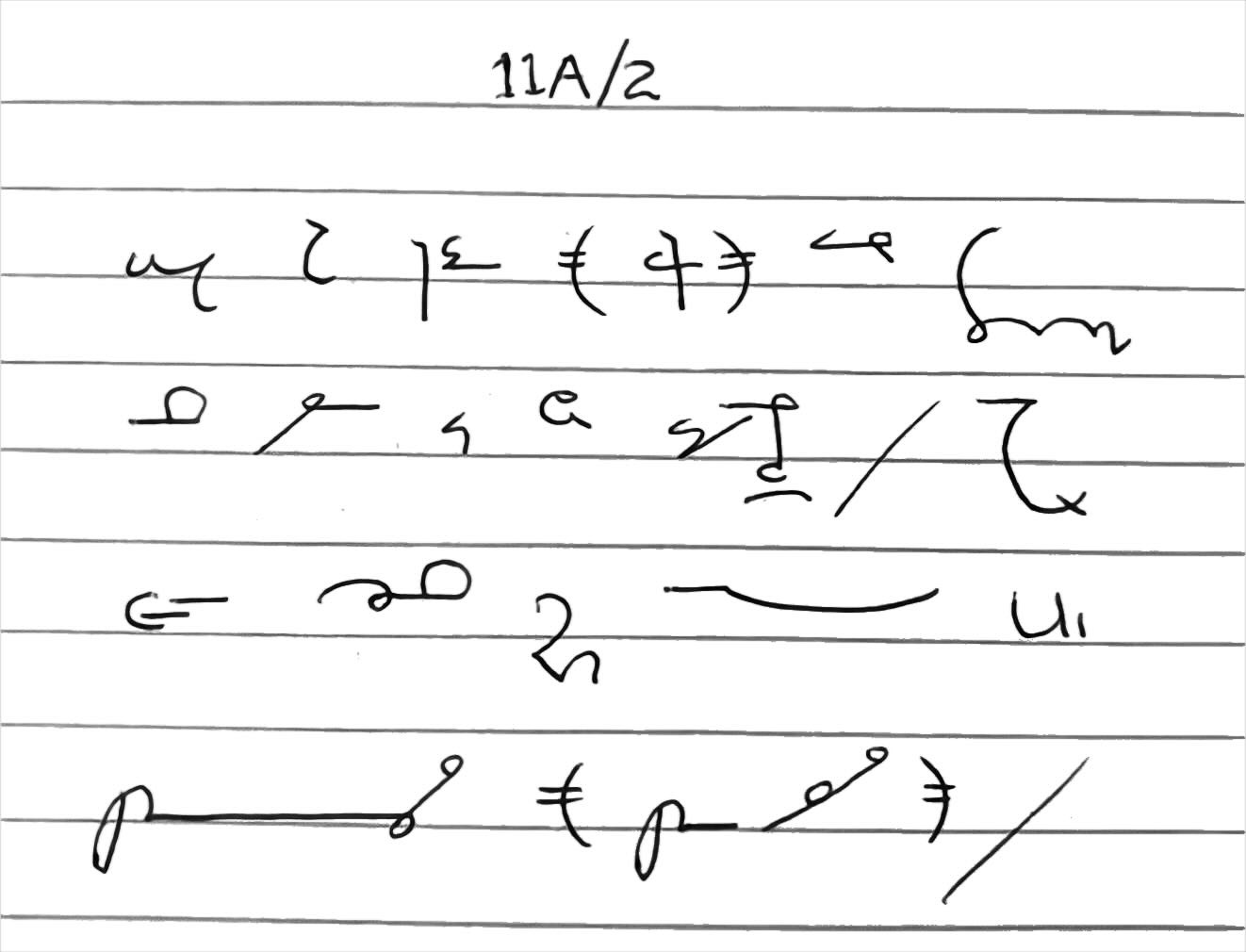 Speed Revision Index 9-11