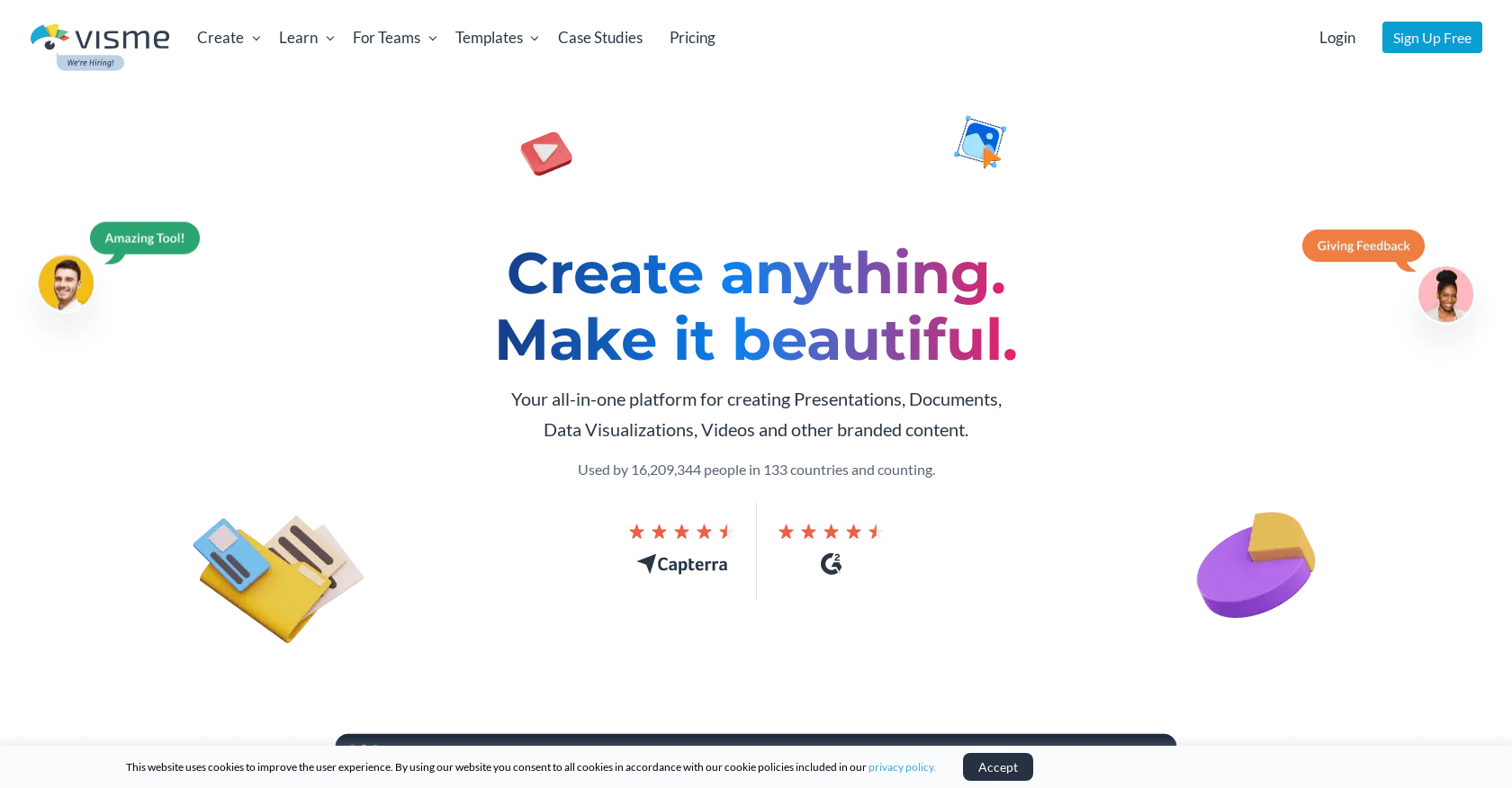 Visme Avis, Prix & Alternatives 2023 | Verysaas