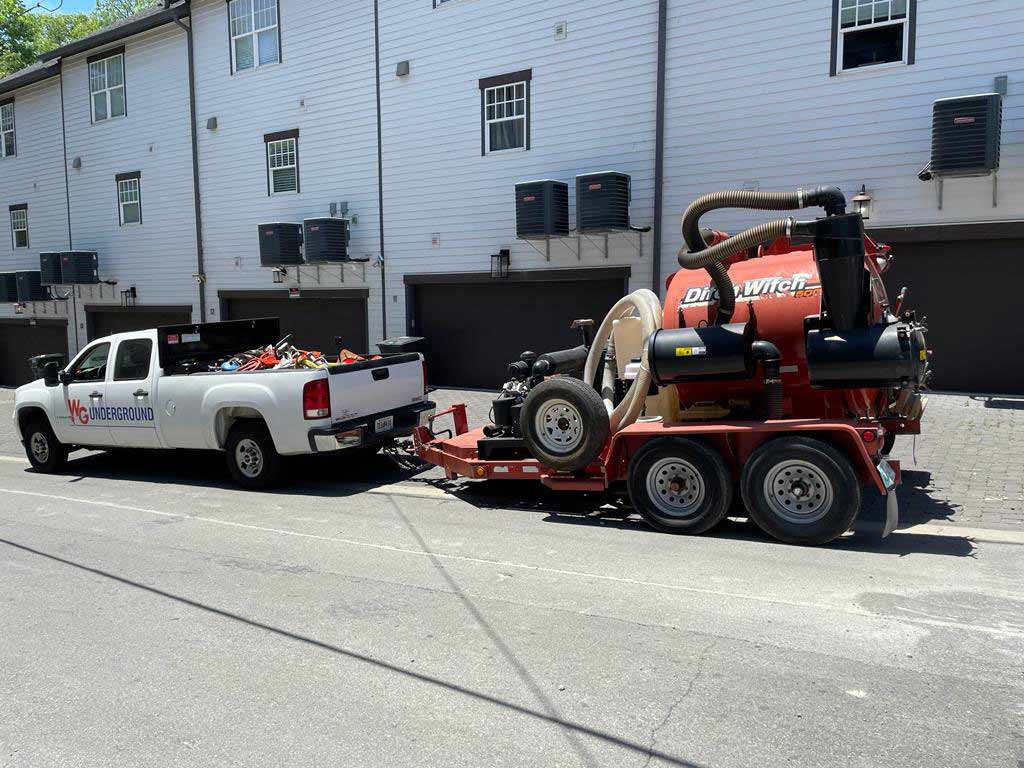 WG Underground -Google Fiber Installation Townhomes - Nashville, TN