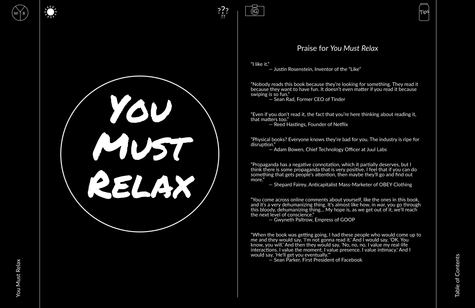 You Must Relax