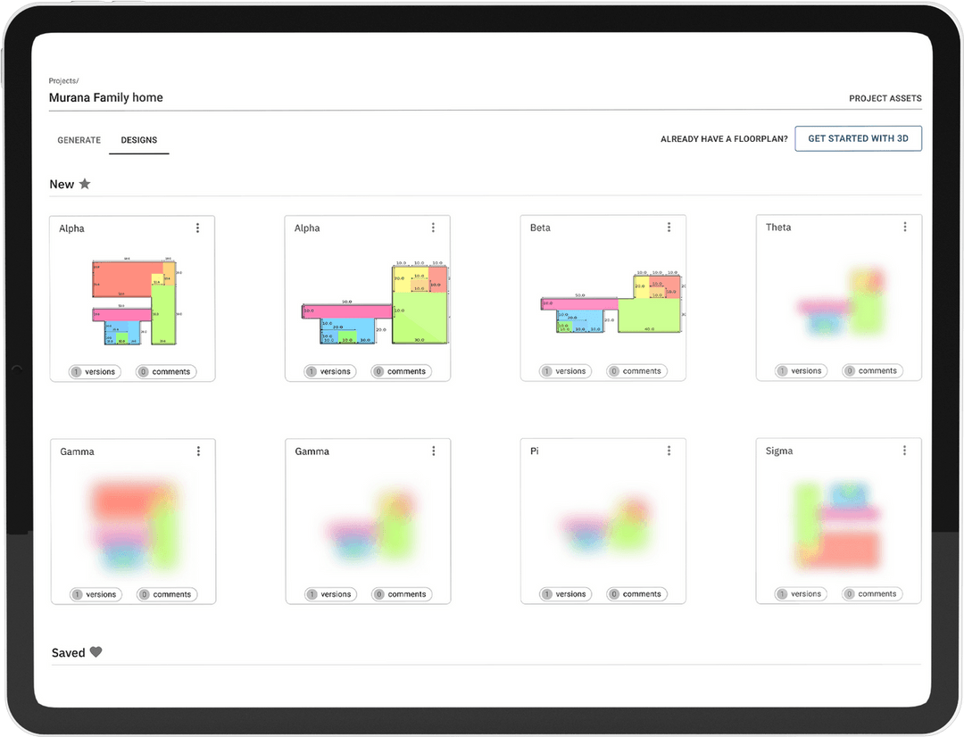 Features | End-to-End Generative Design | Maket