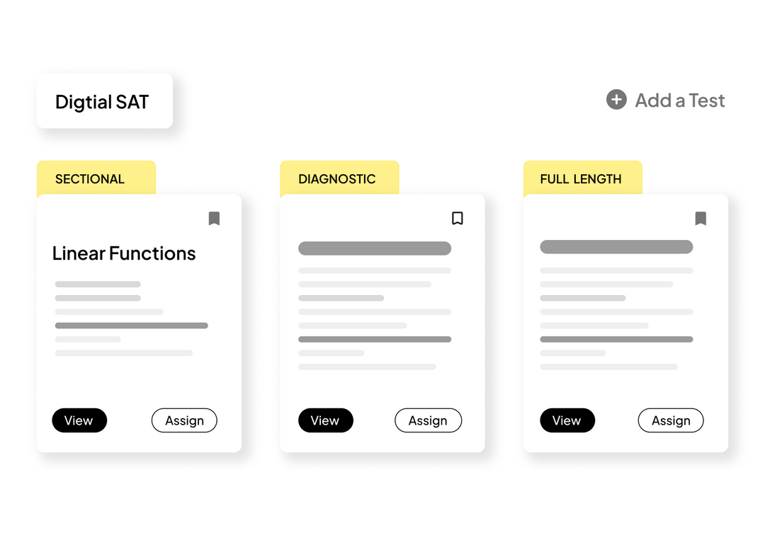 EdisonOS: Digital SAT Mock Test Platform