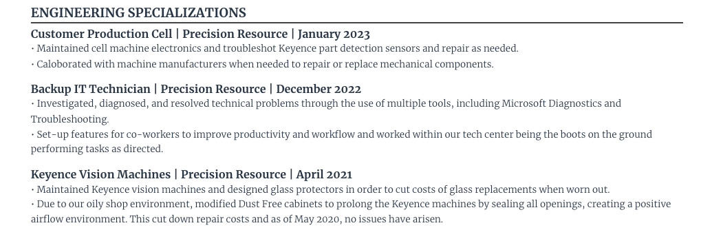 The Best Mid-Level Software Engineer Resume Example and Writing Guide