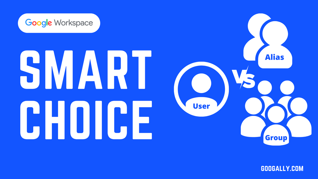 User Vs Alias vs Group - How to choose smartly