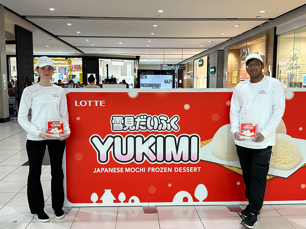 Yukimi Mall Sampling – | Orbit Marketing | New Zealand