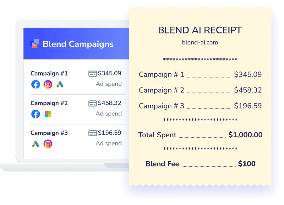Blend AI - let AI automatically optimize your ad campaigns