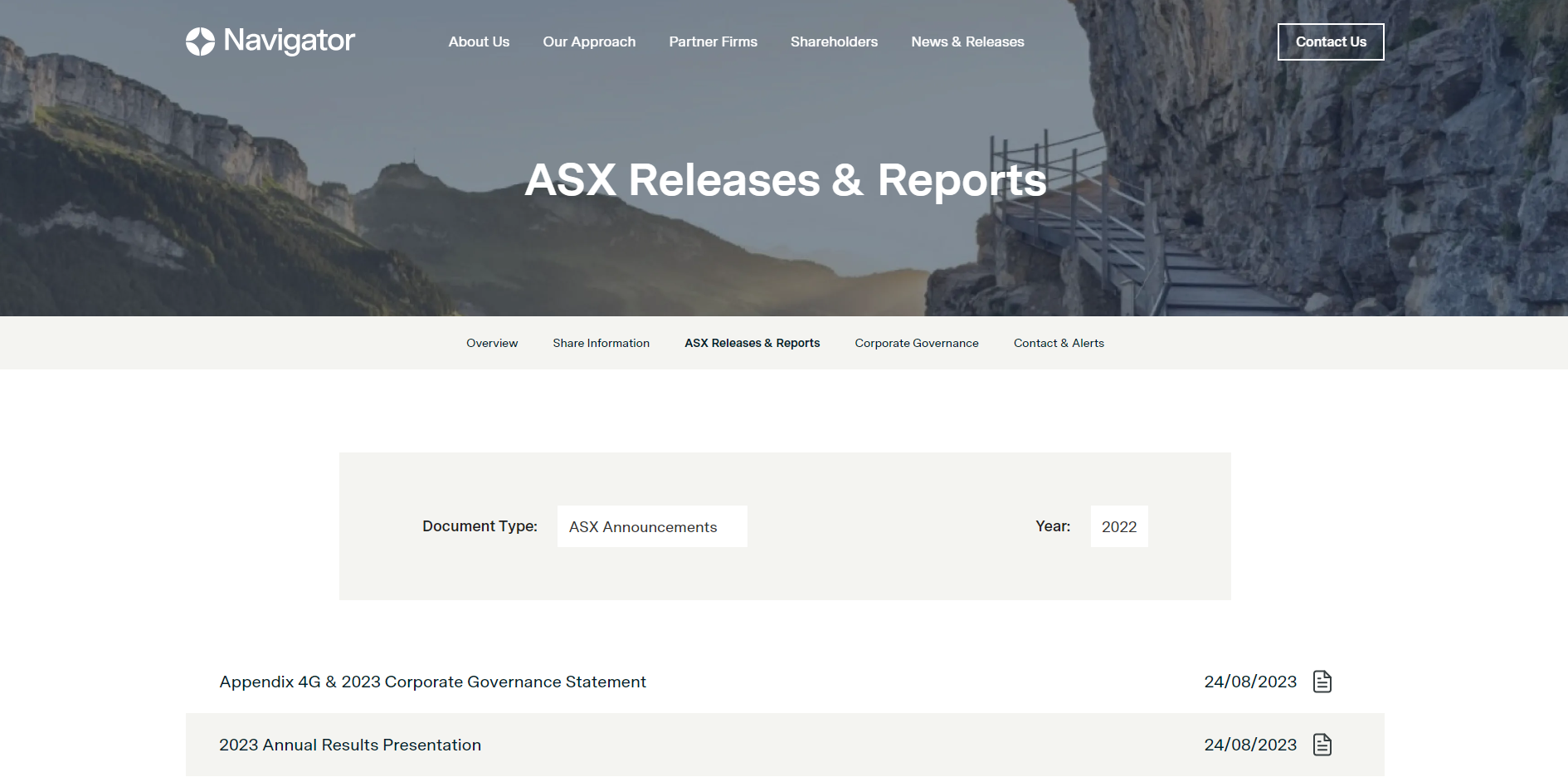 ASX and Reports