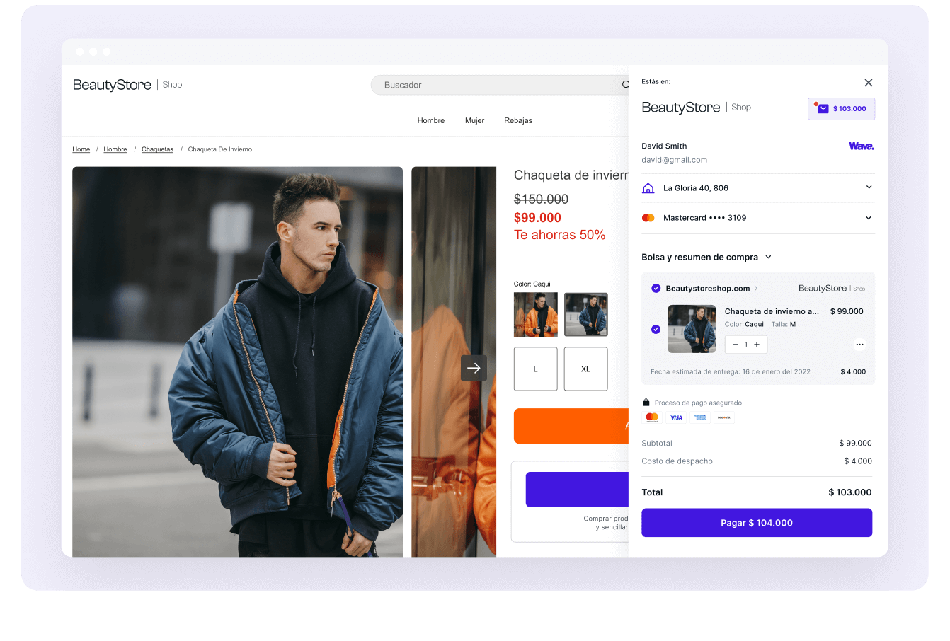 Aumenta tus ventas en línea | Wava Checkout