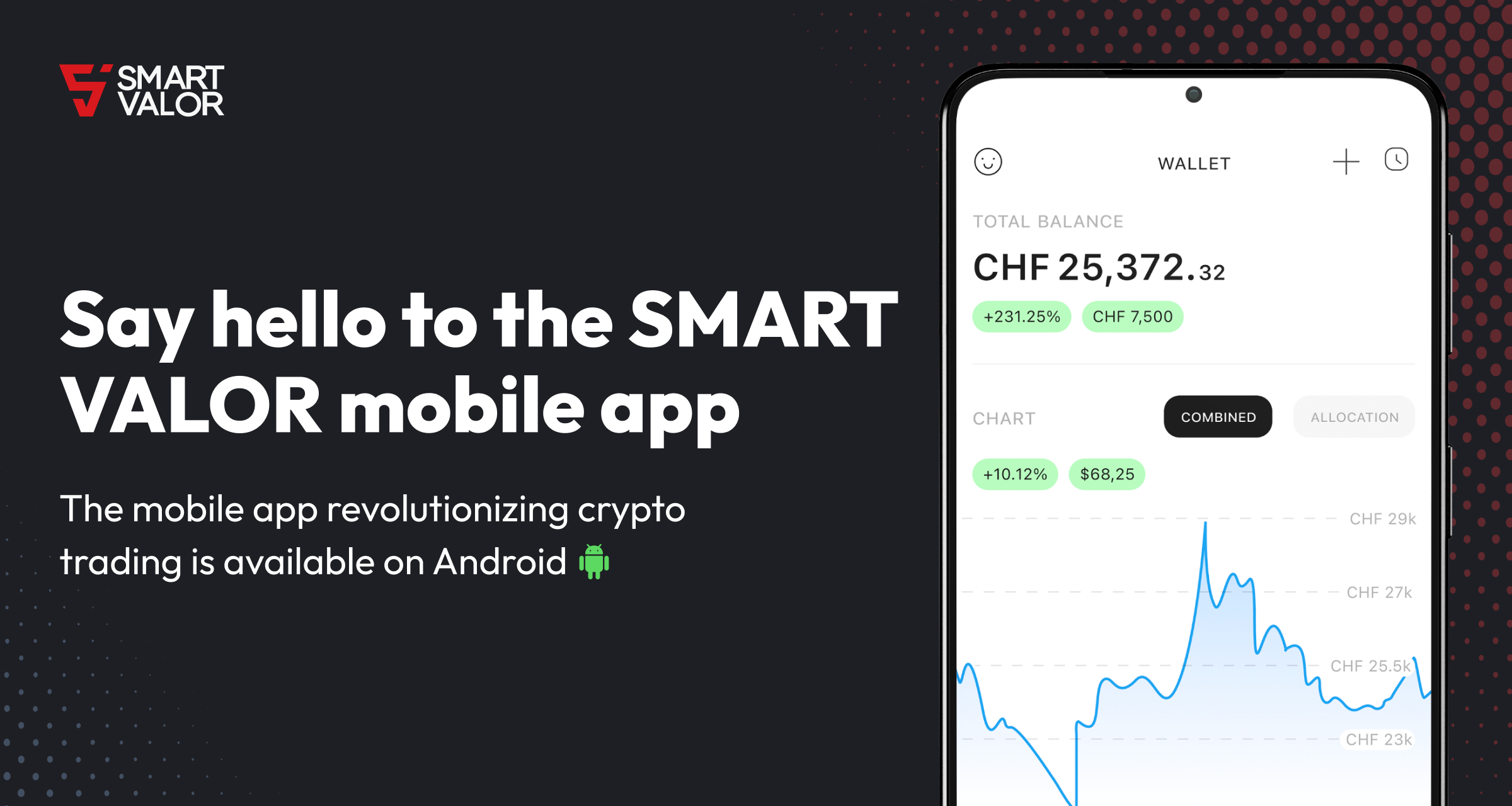Say hello to the SMART VALOR mobile app