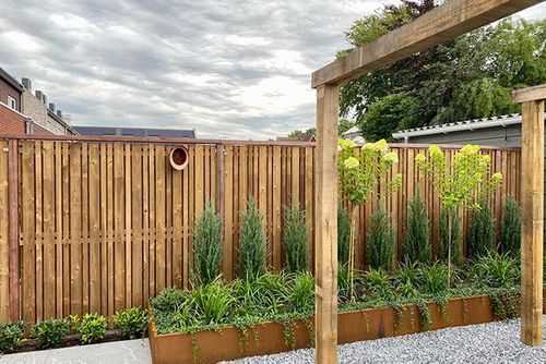 Erfafscheiding | Hout groothandel Van der Sijde Hout Strijen