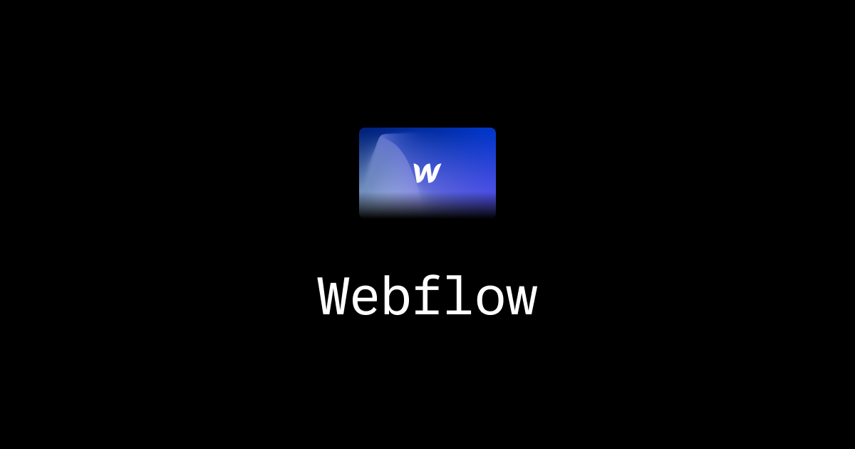 Webflow – Lukáš Augusta