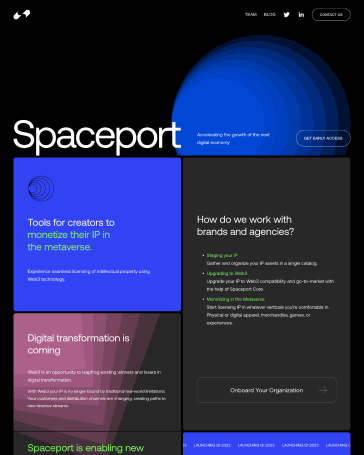 Web3 Landing Pages Examples