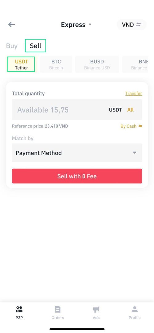 Cashout from Binance to Bank