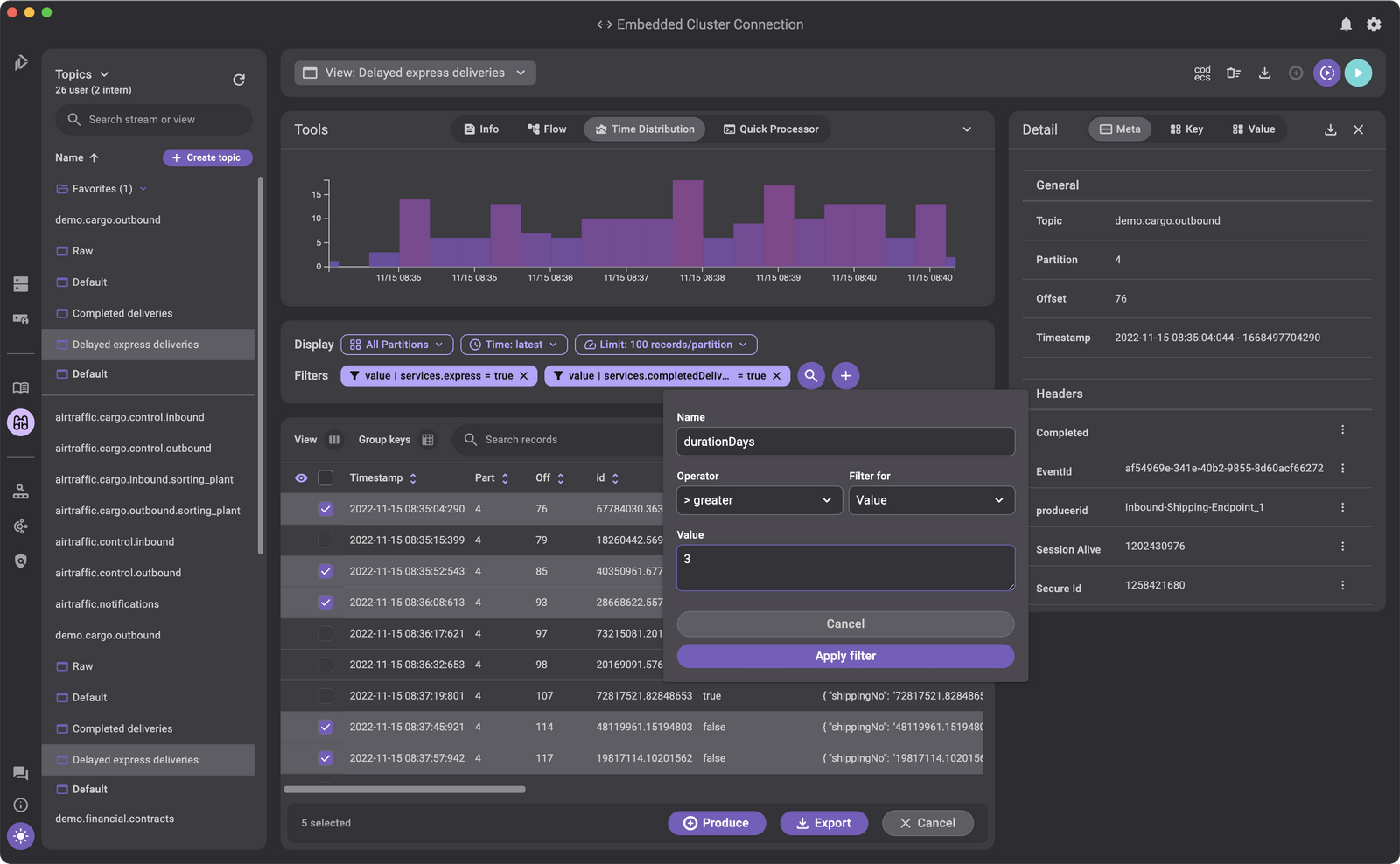 kadeck | Build, operate and optimize Apache Kafka with ease