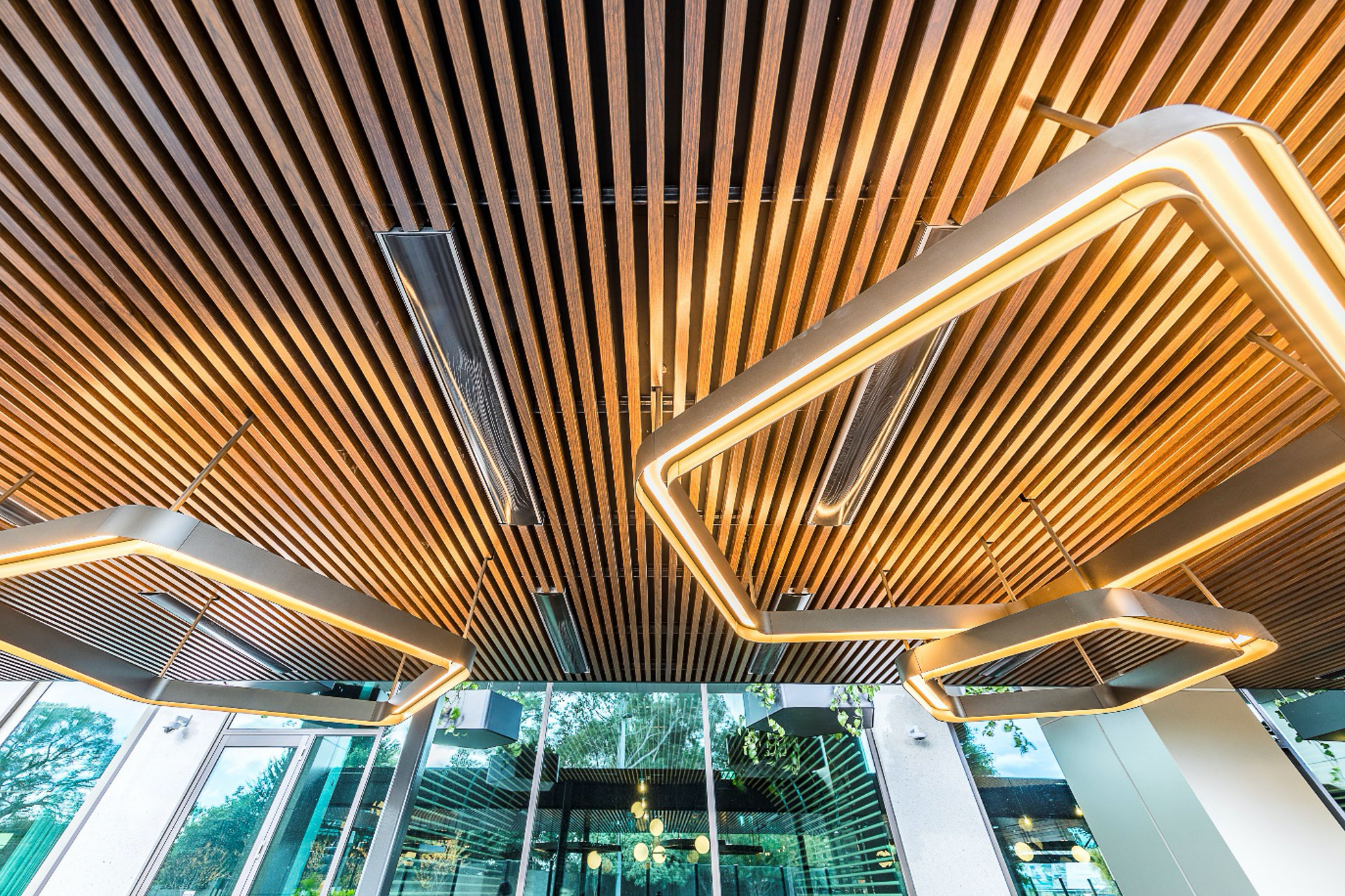 What is a Wood Effect finish on an Aluminium Batten? And how is it ...