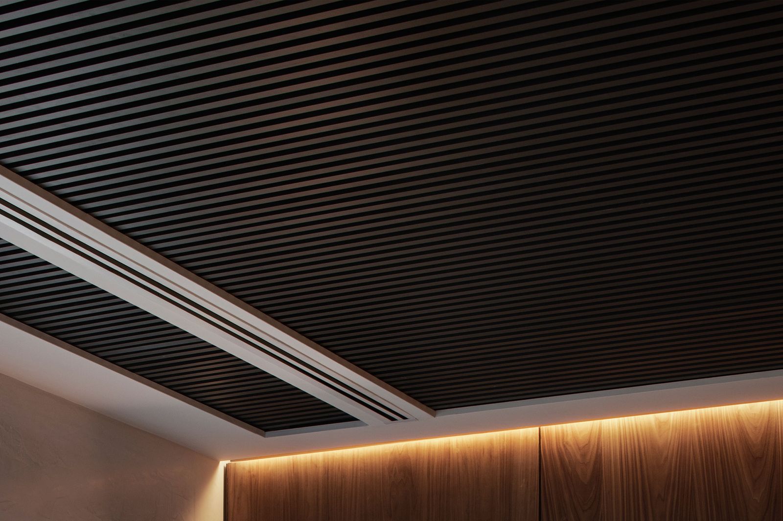 What is a suspended ceiling?