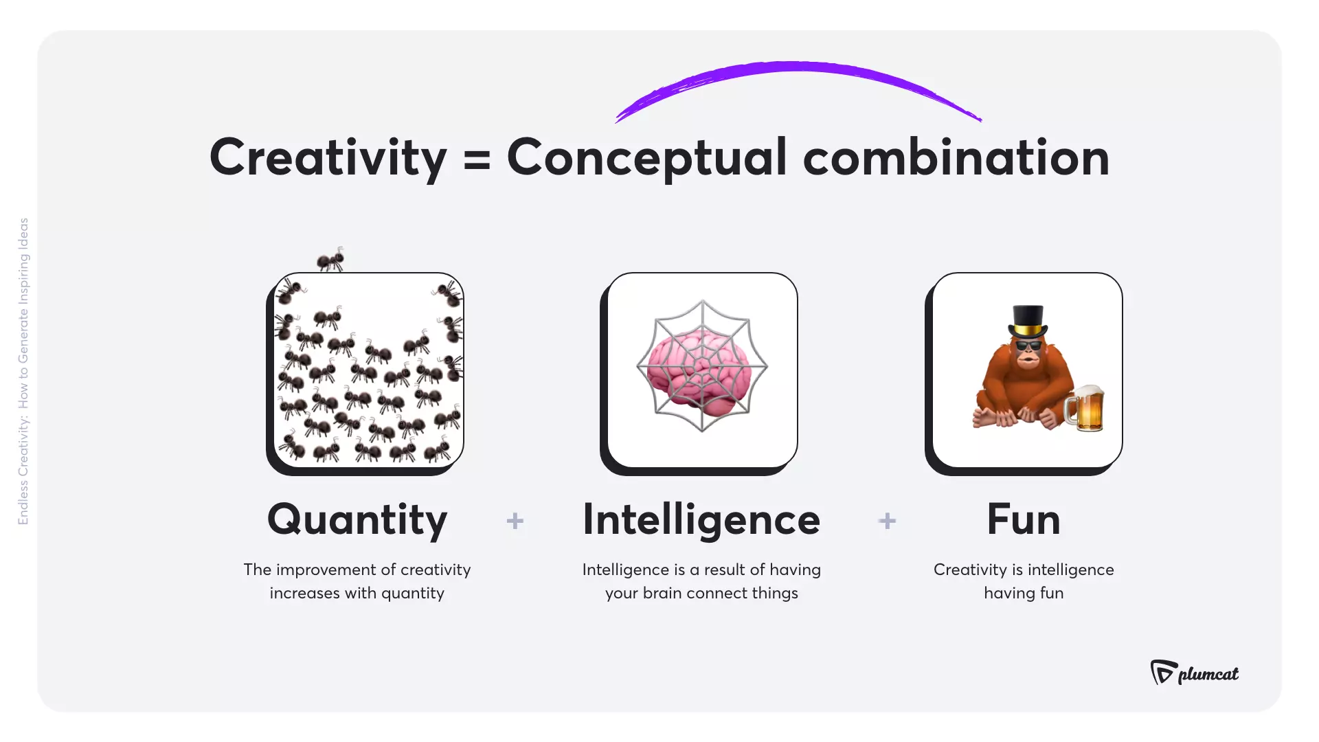 Plumcat・Creativity - How to Generate Ideas