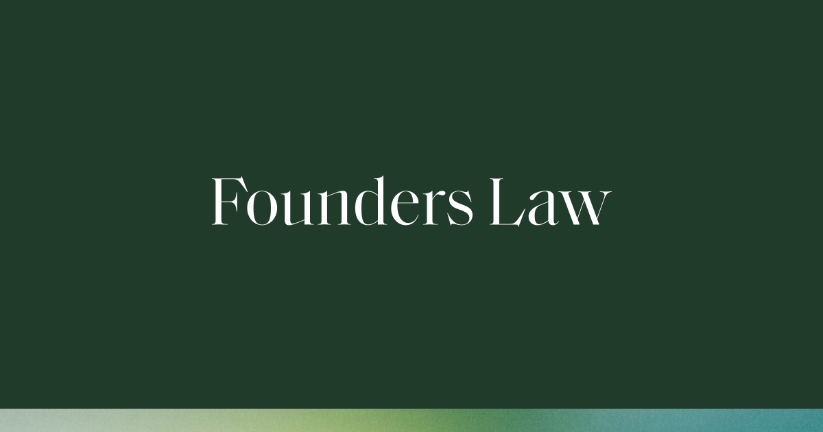 Founders Law | Legal Advice for Startups & Founders