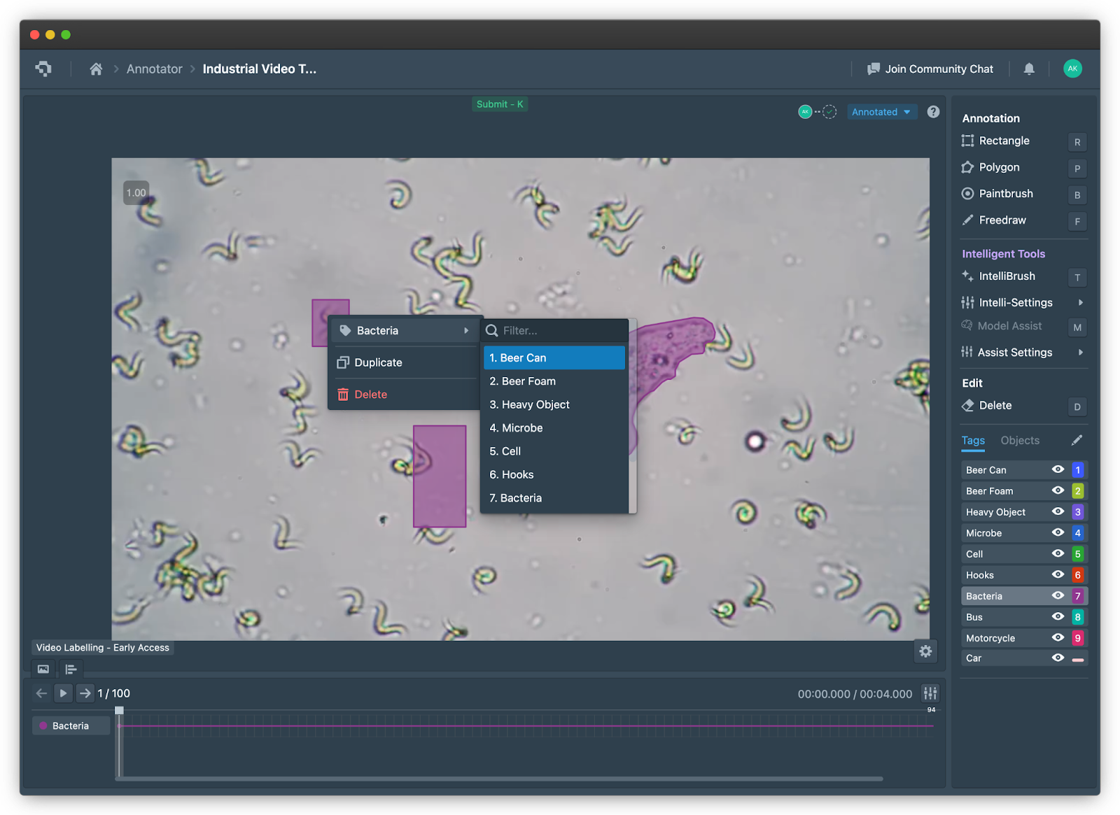 How to Annotate Videos Data on Datature Nexus