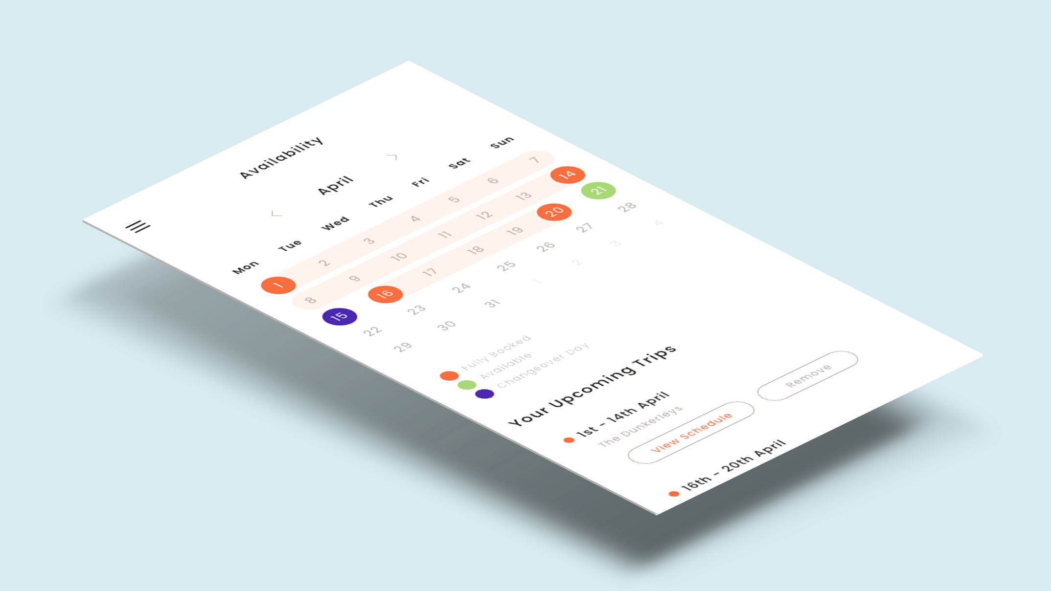 Unique automated booking system for holiday vehicle hire company ...