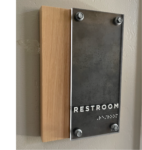 A Guide For Effective ADA Signage - Rainbow Sign & Design