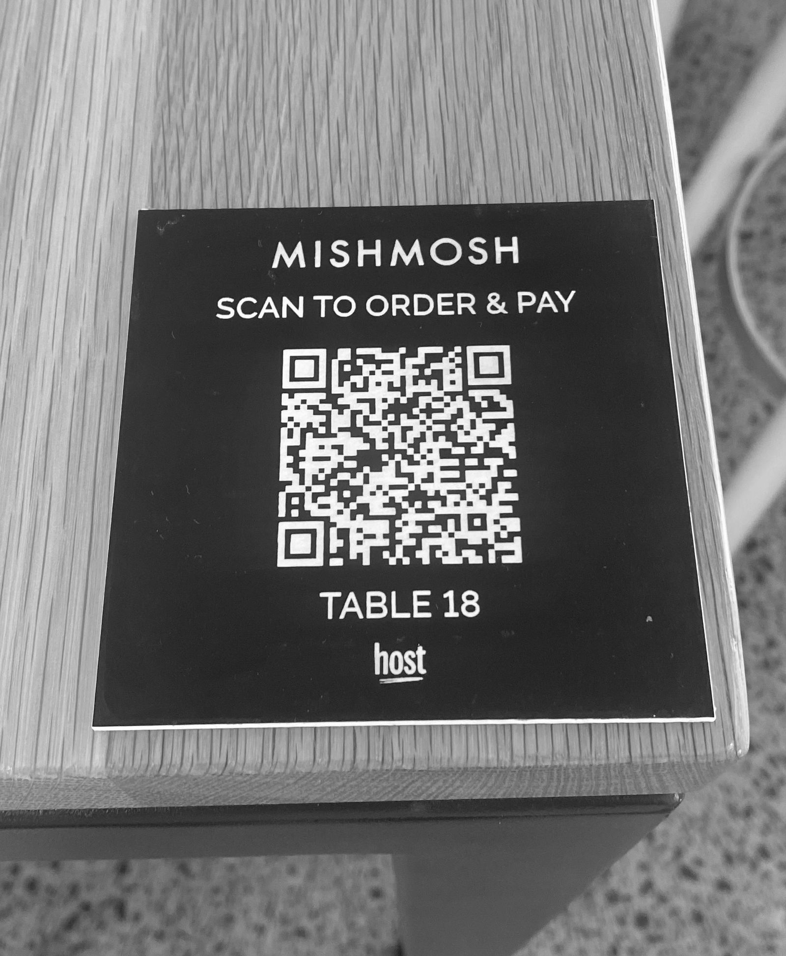 Table ordering system Digital Sales Adaptation for Hospitality | Host