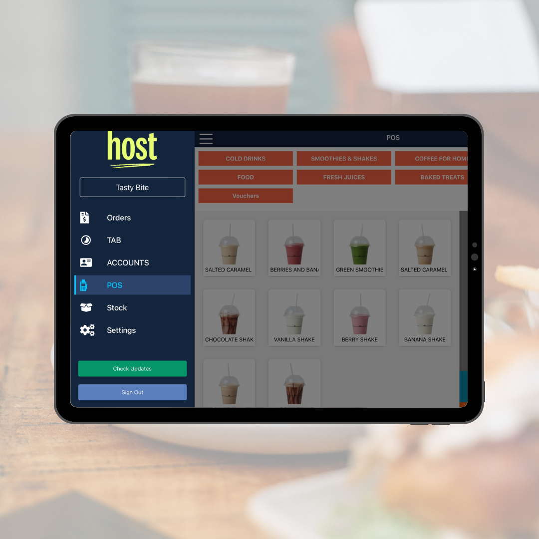 Restaurant POS system Digital Sales Adaptation for Hospitality | Host