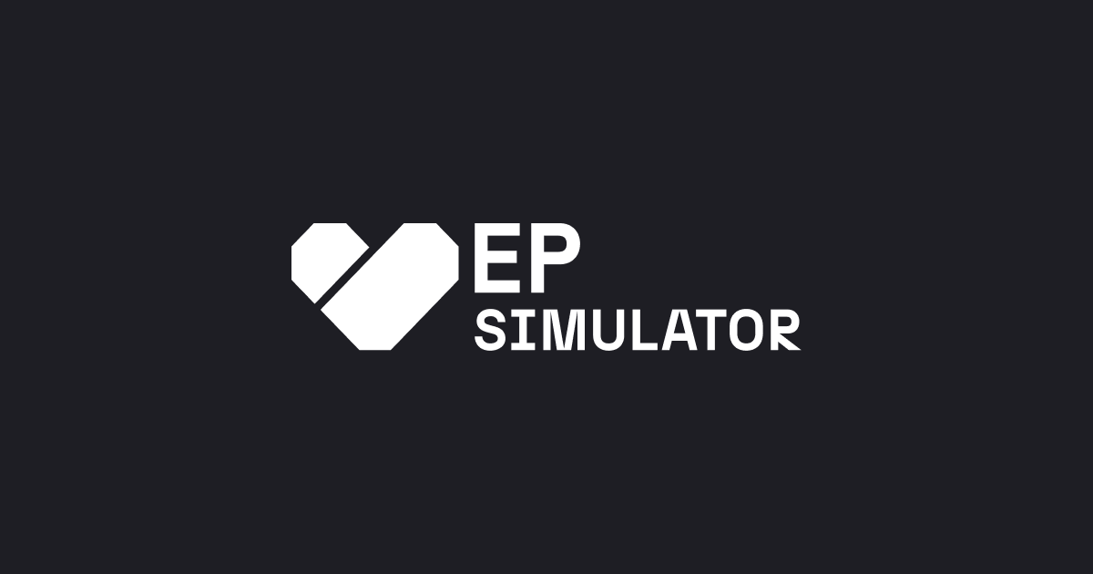 EP Simulator Simulator for an intensive training.