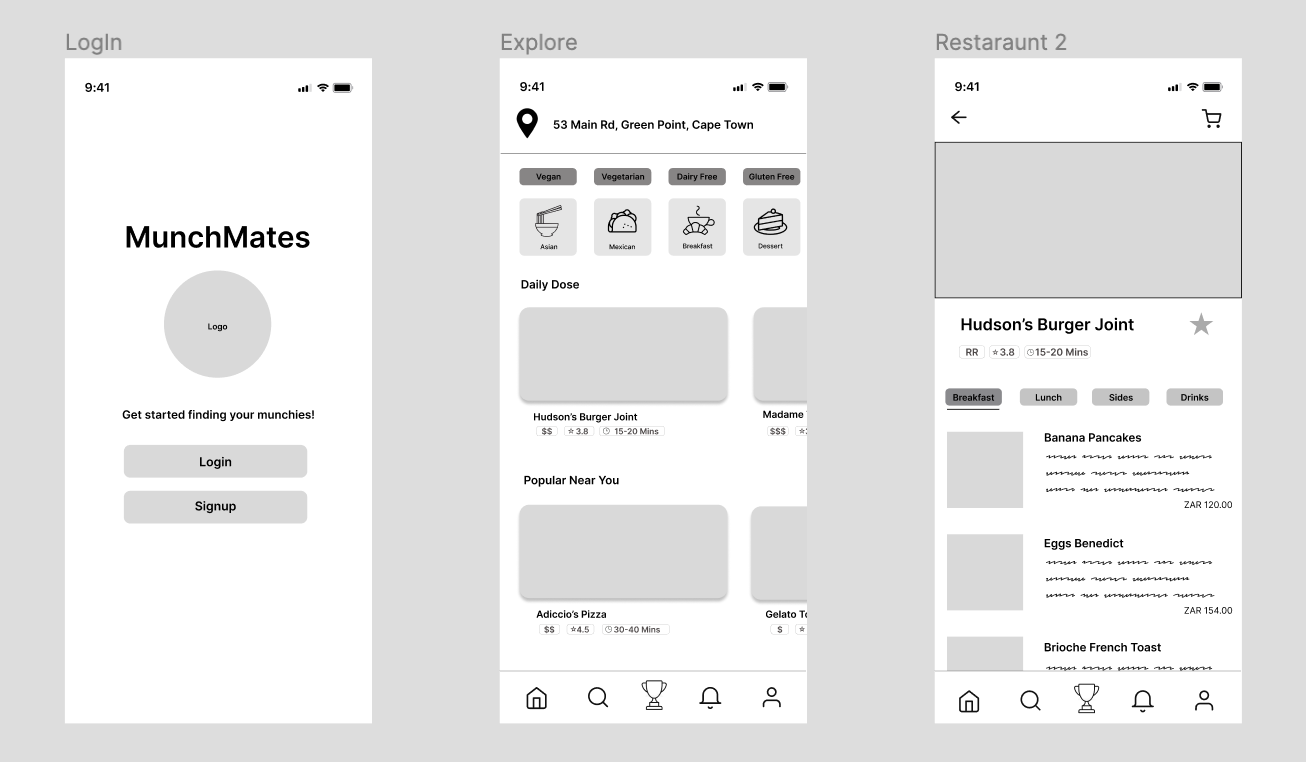 Munch Bunch Food Delivery App
