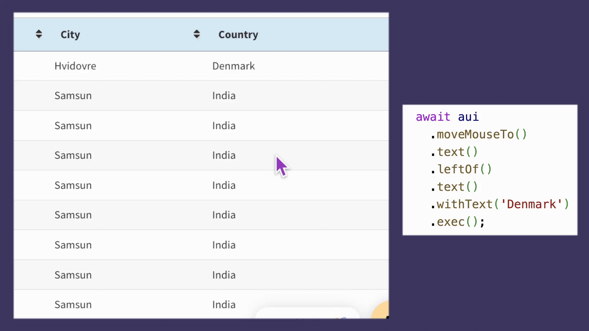 Relational Selectors in askui